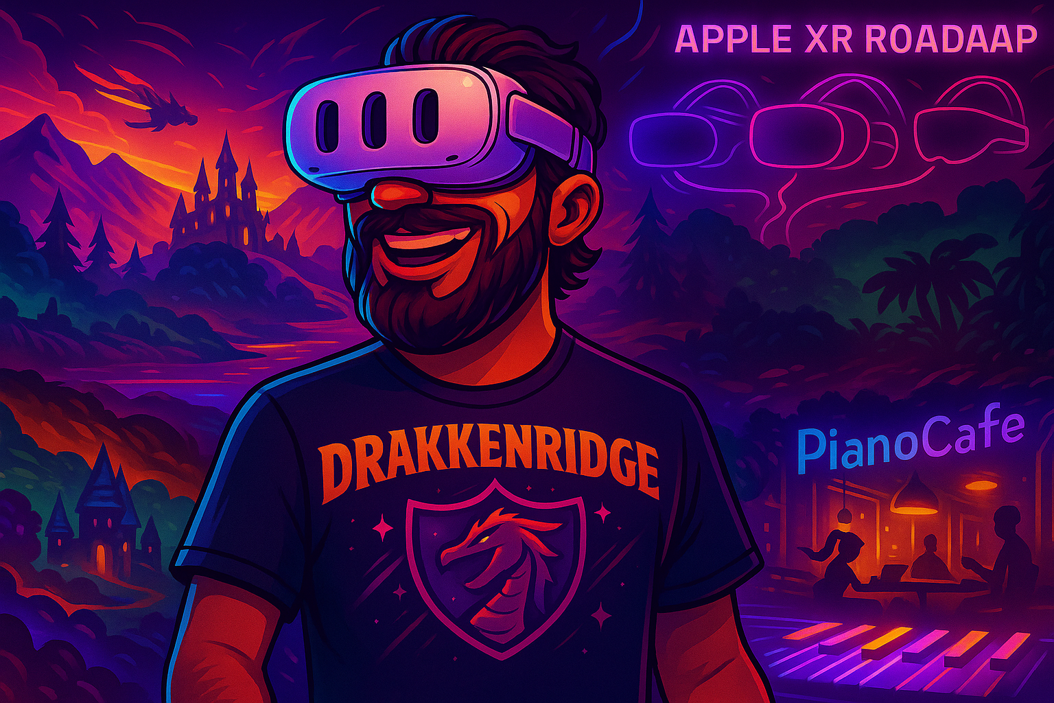 VR News w SpaceRoachAI: DrakkenRidge Bootstrap Island Apple s XR ...